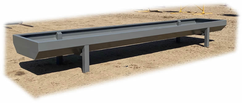 Flying A Feeders, Fence Line Bunks, Grain Feedbunks, & Big Bale Skid ...